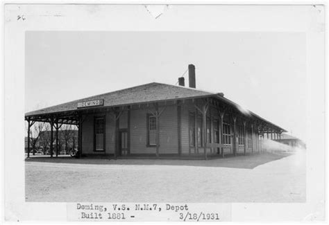 Atchison Topeka And Santa Fe Railway Company Passenger Depot Deming
