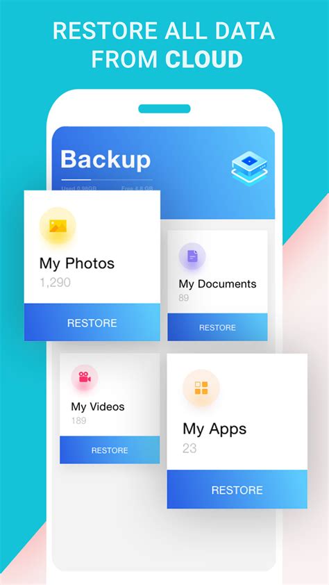 Cloud Backup Data Storage For Android Download