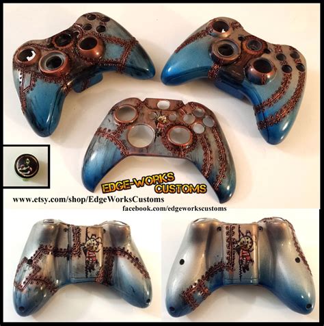 Bioshock Rapture Xbox 360one Controller Shells By Edge Works On Deviantart