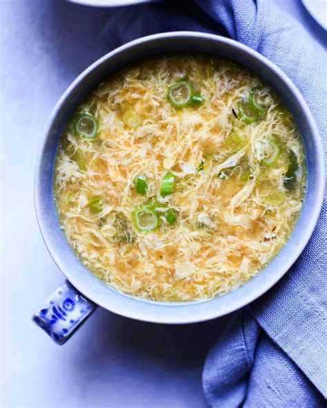 Classic Chinese Egg Drop Soup Recipe Quick Easy And Heartwarming