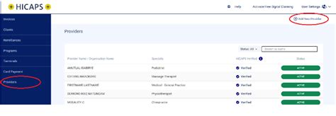 How To Add Providers To Your Hicaps Terminal Via The Hicaps Portal