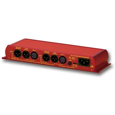 RCB Logic Sonifex Stereo Line Isolation Unit