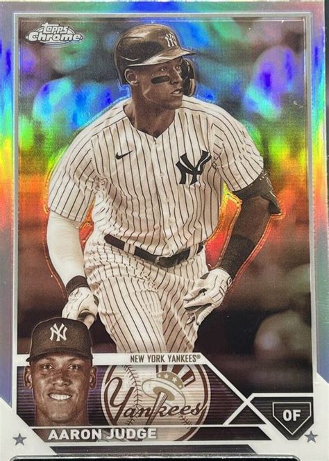 Aaron Judge 2023 Topps Chrome 62 Sepia Refractor Price Guide Sports