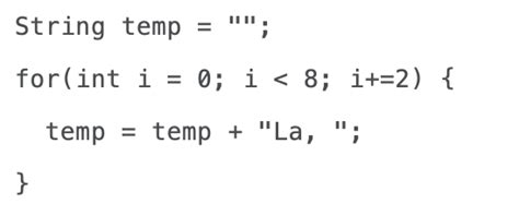 Solved String Temp For Int I 0 I