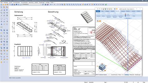 Stair Reinforcement Easily And Intuitively Plan Stair