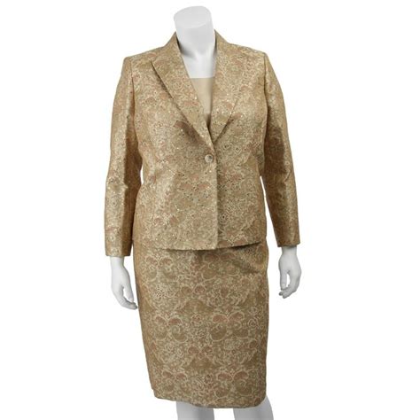 Kasper Womens Plus Size 3 Piece Skirt Suit 12276793 Shopping Top Rated