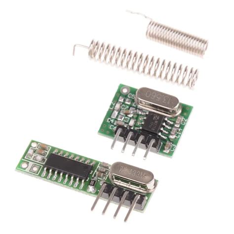 Rf Module 433mhz Superheterodyne Receiver And Transmitter Kit For