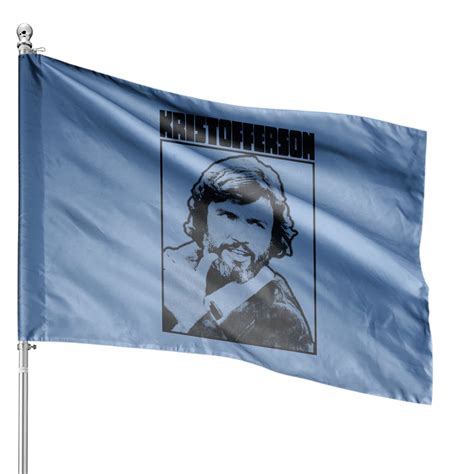 Retro Kris Kristofferson Graphic Kris Kristofferson House Flags