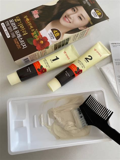 냄새 안 나는 댕기머리 새치머리 염색약 No 암모니아로 안전하다 네이버 블로그