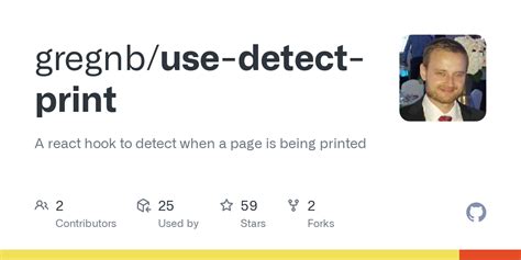 GitHub Gregnb Use Detect Print A React Hook To Detect When A Page Is
