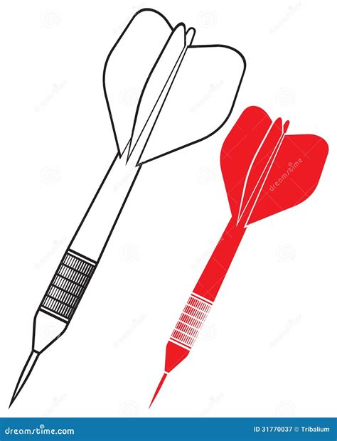 Darts Stock Vector Illustration Of Play Arrow Talent 31770037
