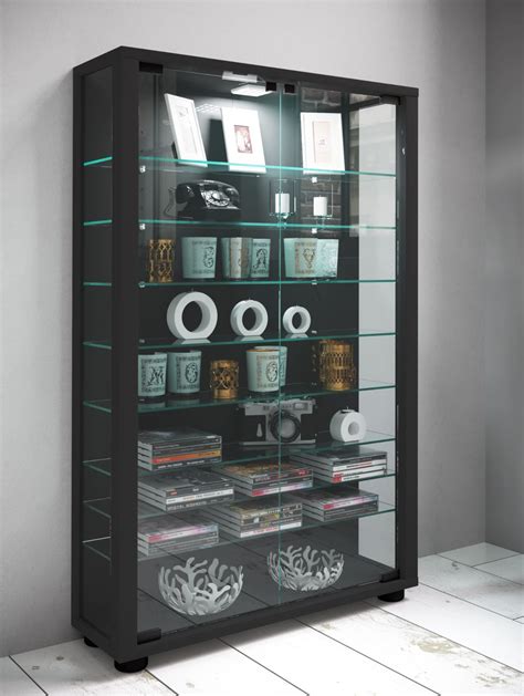 Vcm Bois Verre Vitrine De Collection Vitrine De Verre Vitrine De Stand