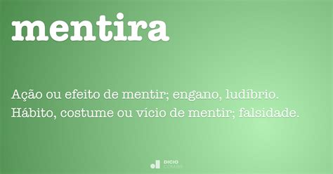 Que Significa La Mentira