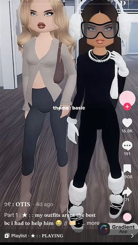 Outfit Dress To Impress Roblox Theme Basic