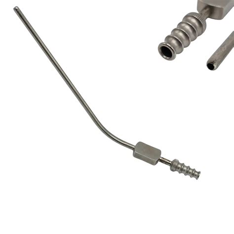 Cannula V Mueller Nl1903 Frazier Suction Tube 12 Fr Angled 3 78