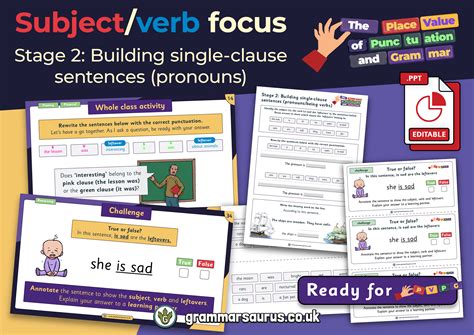 Ready For Place Value Of Punctuation And Grammar Building Single