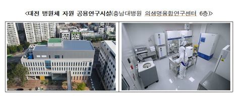 ‘대전 바이오메디컬 규제자유특구 유전자변형생물체 연구시설 공동 설치·운영 허용