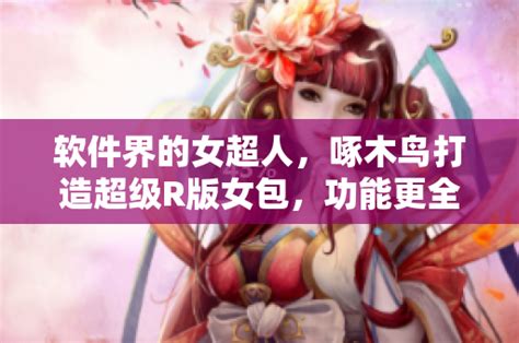 软件界的女超人，啄木鸟打造超级r版女包，功能更全更强大！ 软件测评 重庆渝通电梯有限公司