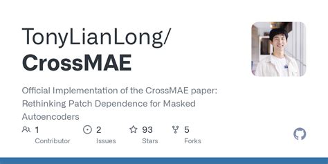 Github Tonylianlong Crossmae Official Implementation Of The Crossmae