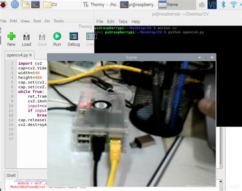 树莓派4bopencv4python 打开摄像头树莓派4b开发板摄像头v21 Csdn博客
