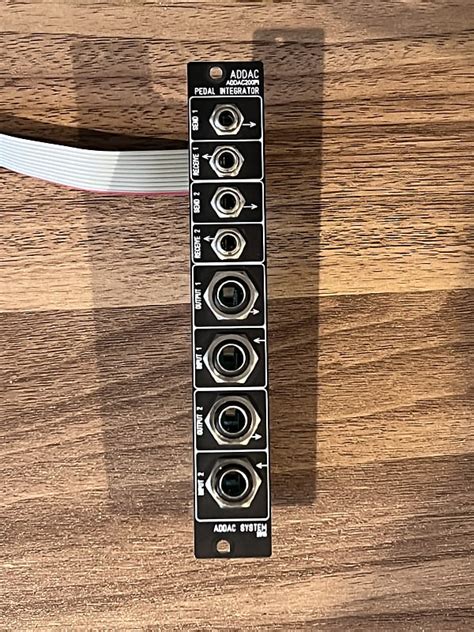 Addac System 200pi Pedal Integrator 4hp Eurorack Module Reverb