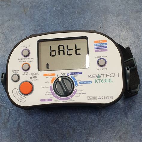 Kewtech Kewtech Kt63dl Handheld Digital Multi Function Tester Own4less