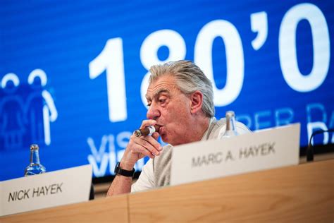 Swatch Group Ceo Nick Hayek Plant Keinen Rückzug Von Schweizer Börse