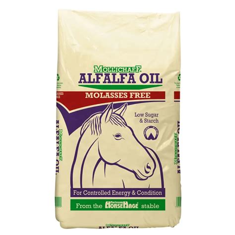 Mollichaff Alfalfa Oil Molasses Free - 15kg