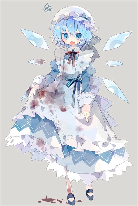 Cirno Touhou Drawn By Nikorashi Ka Danbooru
