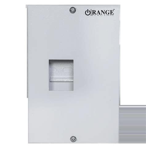 2 Pole Isolator Box Orange Xib 002p Elecshop Lk