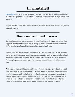 A Practical Guide To Email Automation PDF Email Internet