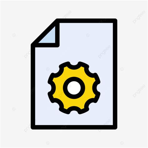 Setting Document Page Concept Vector Document Page Concept PNG And