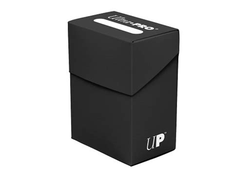 Deck Box Solid Black Deck Box