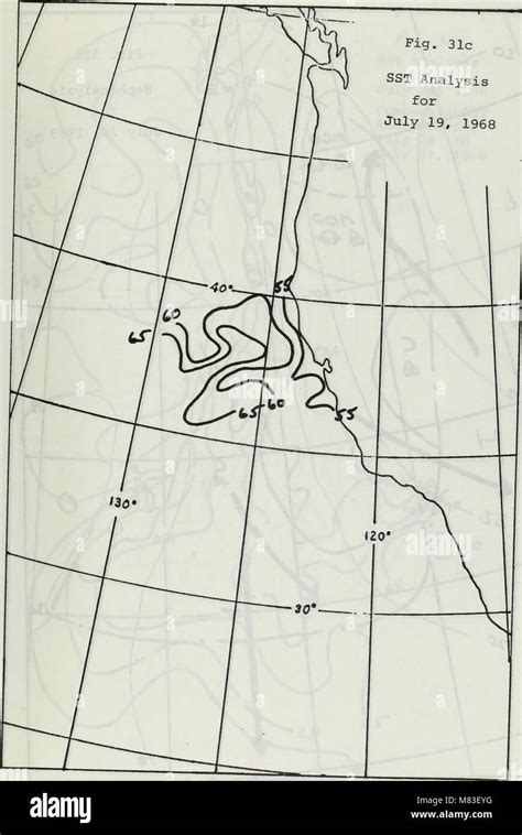 Correlation Of Sea Surface Temperature With Cloud Patterns Off The West
