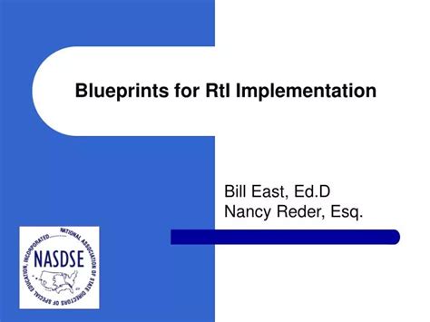 Ppt Blueprints For Rti Implementation Powerpoint Presentation Free