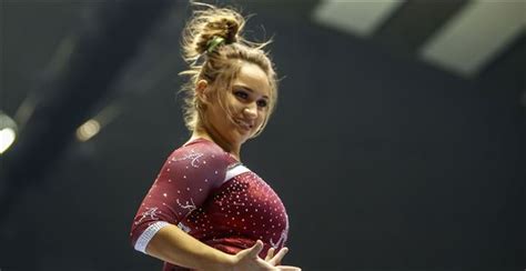 No 1 Oklahoma Gymnasts Defeat Alabama