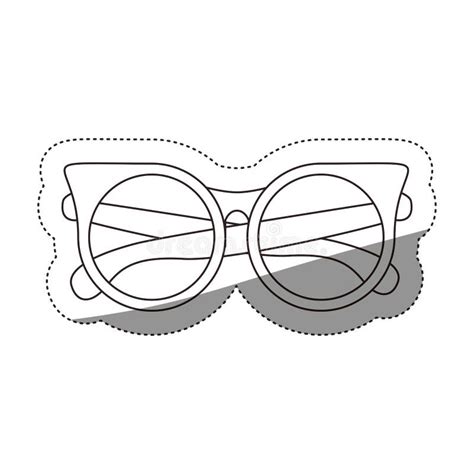 Isolated Fashion Glasses Design Stock Illustration Illustration Of
