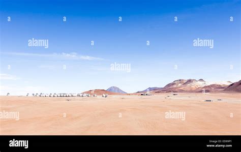 At Alma Radio Telescope Observatory San Pedro De Atacama Chile South