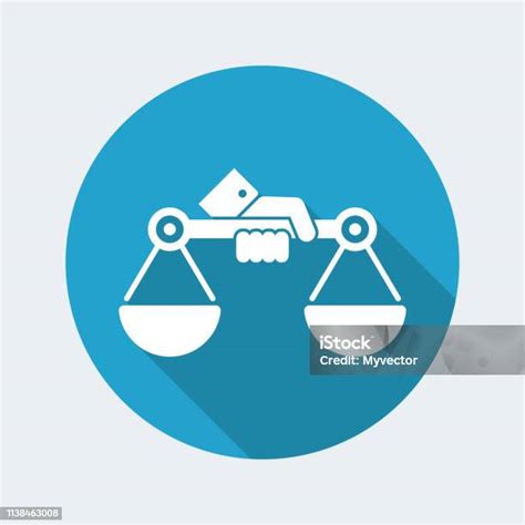 正義和公平的象徵向量圖形及更多圖示圖片 圖示 大小的比例 平衡 Istock