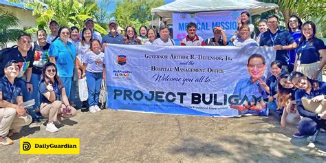 PCPC Province Of IIoilo Extend Medical Aid In Concepcion Daily Guardian