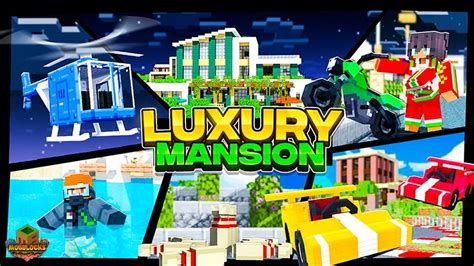 Luxury Mansion By Mobblocks Minecraft Marketplace Map Minecraft