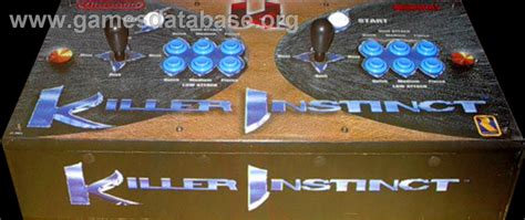 Killer Instinct Arcade Artwork Control Panel