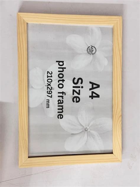 Wooden Brown A4 Size Photo Frame For Home At ₹ 177 Piece In New Delhi Id 2855915176233