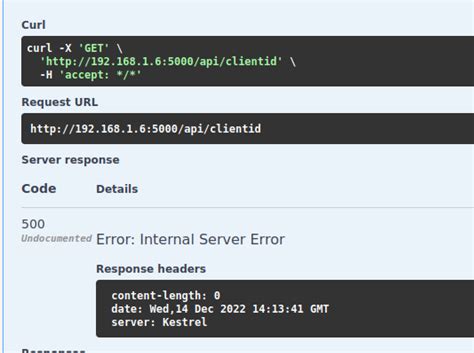 Docker Compose Internal Server Error · Issue 154 · Cmu Sei Ghosts