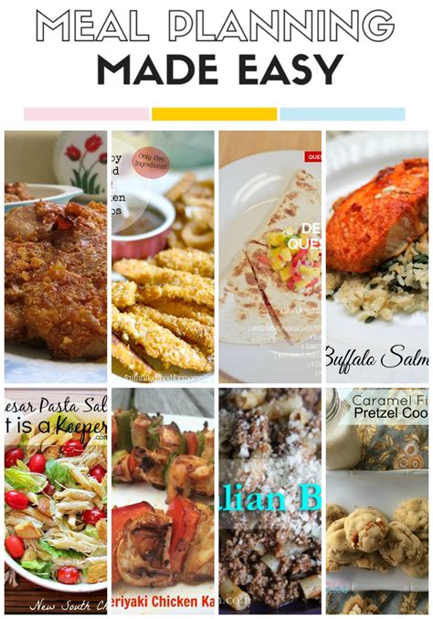 Meal Planning Made Easy Week 2 A Grande Life