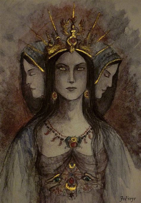 Pin En HÉcate La Triple Diosa De Las Brujas