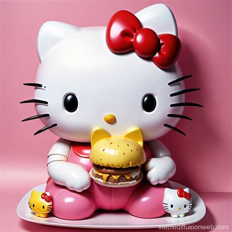Fictional Story Of Aggressive Hello Kitty Stable Diffusion Online