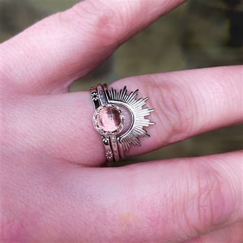 Kunzite Ring Etsy