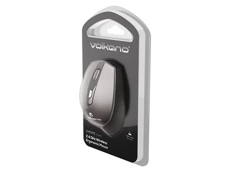 Volkano Chrome Series 2 4ghz Wireless Ergonomic Dianke