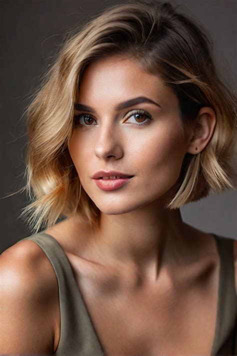 Textured Beach Waves Chin Length Bob Thehairstyletrends